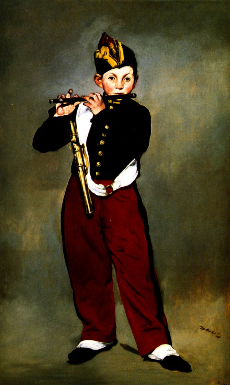 오르세 미술관(Orsay Museum) 마네의 '피리 부는 소년'(Le fifre)에 반한 에밀 졸라 : 네이버 블로그