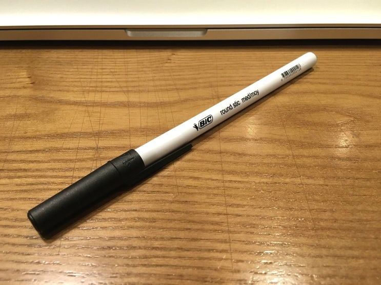 빅 라운드 스틱 펜 리뷰(BIC round stic) : 네이버 블로그