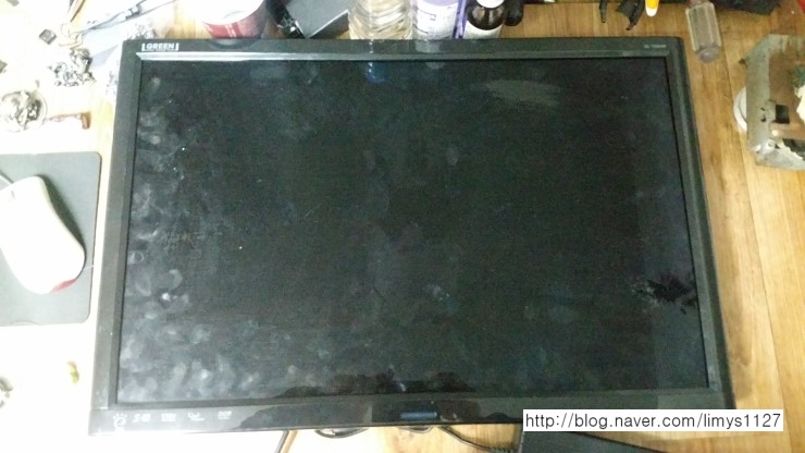 Green Itc그린아티씨 24인치gl Tg241w Lcd 모니터 수리 부산 모니터 Tv 수리 네이버 블로그