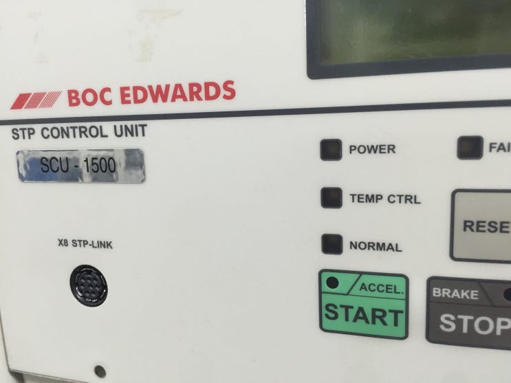 EDWARDS SCU 1500 Turbo Controller : 네이버 블로그