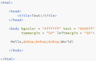 HTML 2-8 공백 입력을 위한 nbsp : 네이버 블로그