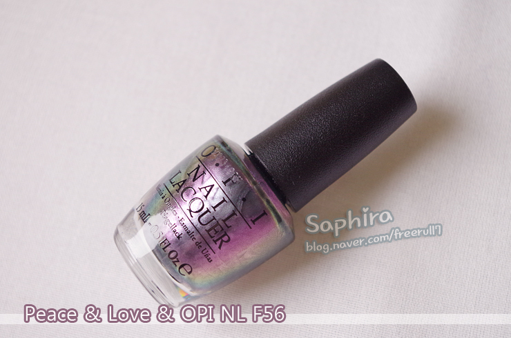 [OPI] Peace & Love & OPI NL F56 _ 오묘한 컬러감 : 네이버 블로그