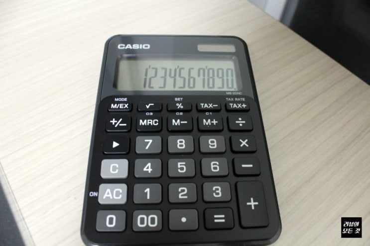 카시오 계산기 MS-20NC 블랙 : 네이버 블로그
