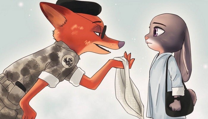 영화 주토피아커플 "태후"명장면을패러디 화제 : 네이버 블로그