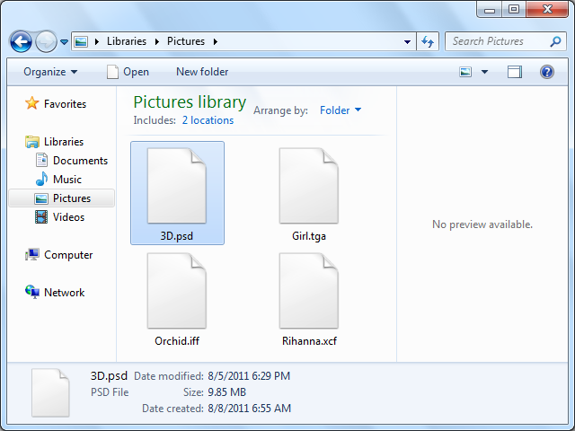 PSD, AI, EPS, PDF등 미리보기!(Sage Thumbs) : 네이버 블로그