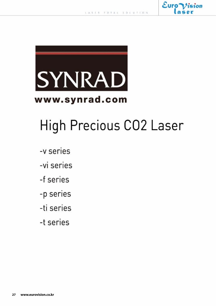 SYNRAD_ High Precious CO2 Laser : 네이버 블로그
