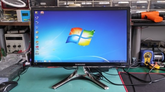 삼성 중고모니터 화면 흔들림 BX2250 22인치 모니터수리 : 네이버 블로그