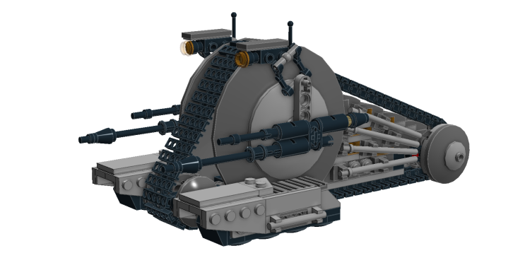 코퍼릿 얼라이언스 드로이드 탱크 (NR-N99 Persuader-class Droid Enforcer) : 네이버 블로그
