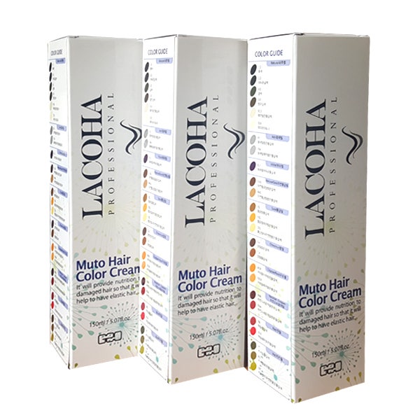 G20/라코하 뮤토 헤어 칼라 크림/LACOHA/새치염색/멋내기염색/염색약 : 네이버 블로그