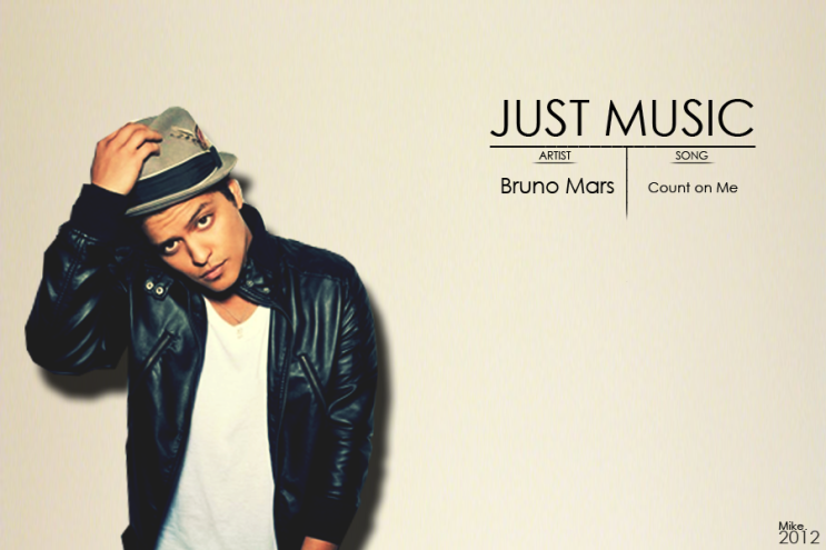 일산 그루브기타학원 추천 Bruno Mars Count On Me 듣기와 악보 그리고 짤막한 도움 네이버 블로그