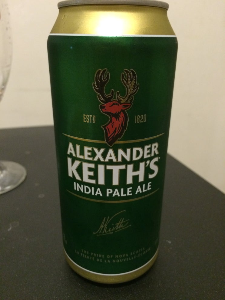 [맥주] Alexander Keith's IPA : 네이버 블로그