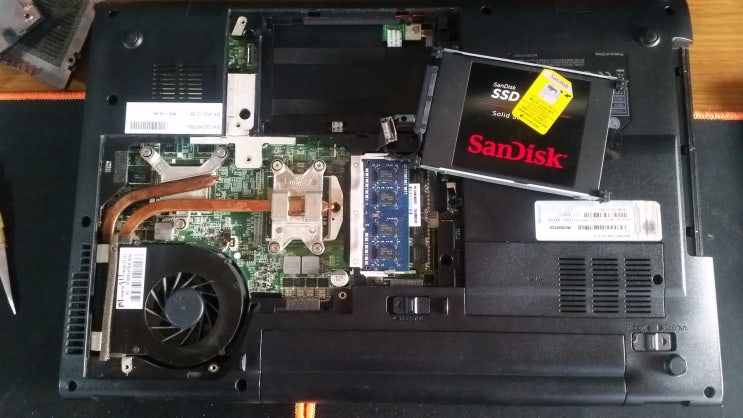 청주 노트북 Ssd 교체 수리 용담동 고객님의 엘지 노트북 Ssd 교체맥북포맷 윈도우설치 네이버 블로그