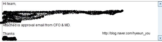 [비즈니스이메일영어] Attached is ~~ (첨부문서는 ~~ 입니다.) : 네이버 블로그