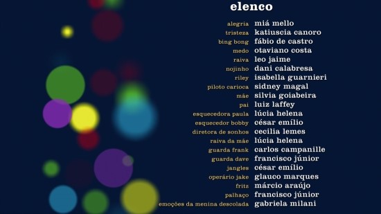 Inside Out (2015) Brazilian Portuguese Credits : 네이버 블로그