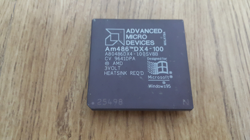 추억의 옛날 구형 CPU AMD 486DX4 100mhz : 네이버 블로그