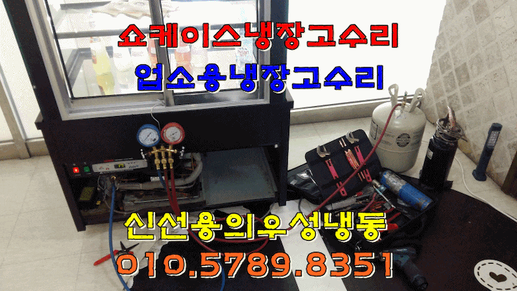 까페 업소용 음료수 제과 과일 쇼케이스 냉장고 동맥경화 가스막힘수리 네이버 블로그