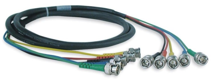 5 BNC - 5 BNC 커낵터 마감 미니 고해상도 75Ω 동축 케이블 (RGBHV 신호용) : 네이버 블로그