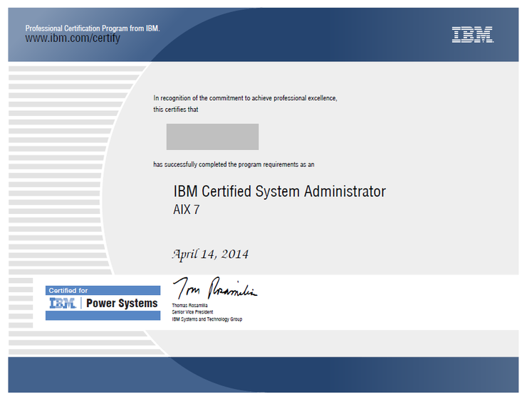 IBM CSA(IBM Certified System Administrator) : 네이버 블로그
