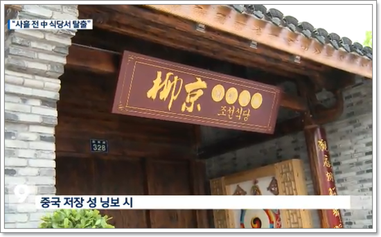 북한 해외 식당 종업원 탈북 류경식당 책임자 탈북 과정 처음부터 한국정부 개입 네이버 블로그