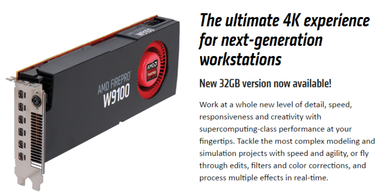 AMD 워크스테이션 그래픽카드 "FirePro W9100 32GB" 발표 : 네이버 블로그