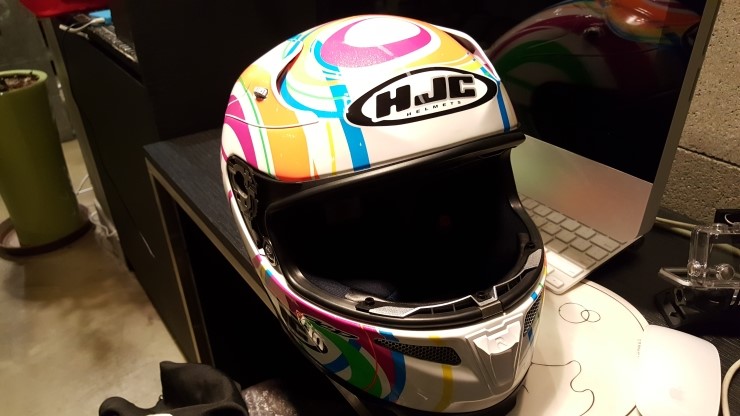 헬멧 유리막코팅 HJC alpha-10 [바이크시즌] 헬멧 유리막코팅 : 네이버 블로그