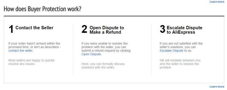 Aliexpress Dispute : 네이버 블로그