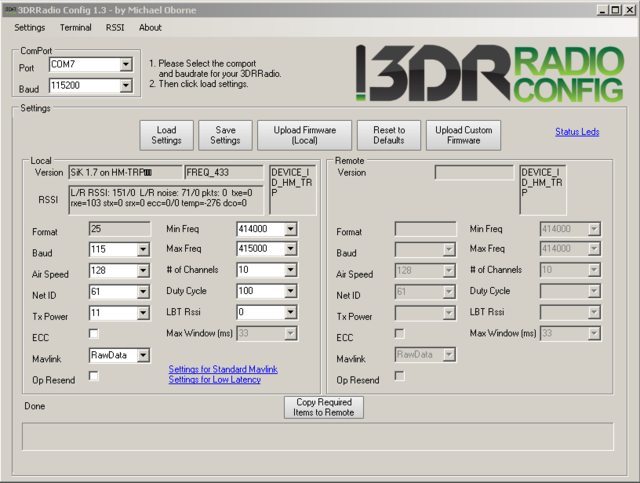 3DR Radio의 설정 : 네이버 블로그