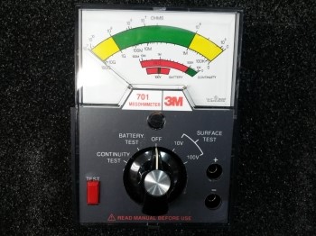 신품/중고계측기[접지저항측정기] 3M 701 TEST KIT FOR STATIC CONTROL SURFACES(1Kit ...