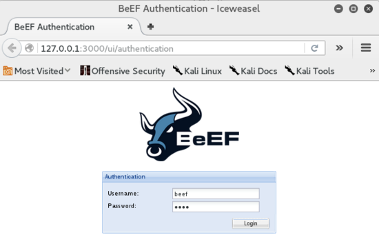 BeEF ( Browser Exploit Framework ) : 네이버 블로그