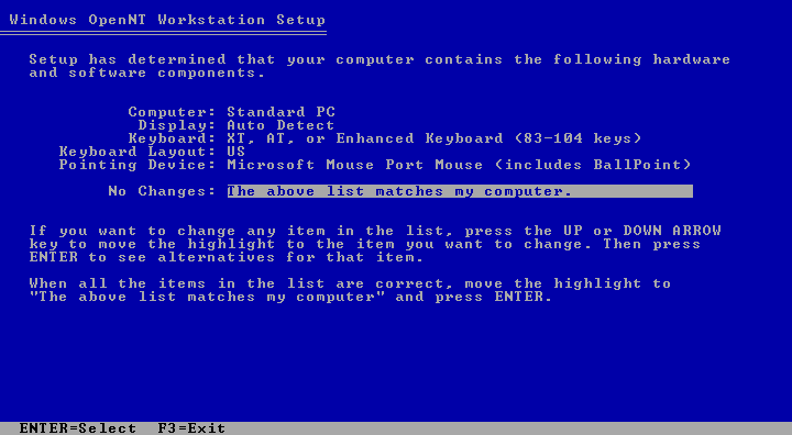 Microsoft Windows OpenNT 4.50 Workstation Build r687 : 네이버 블로그