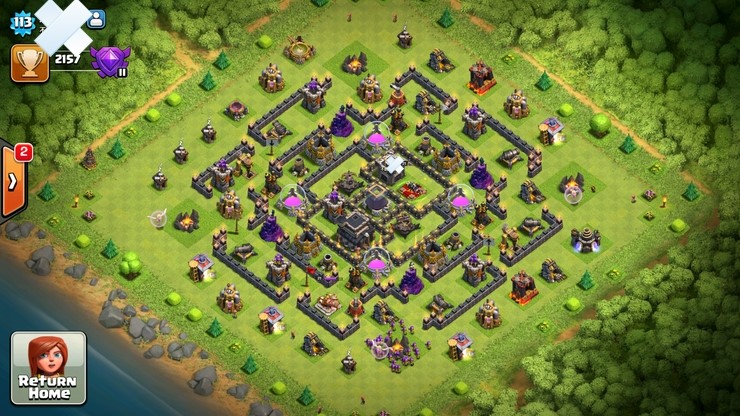 coc 9홀최고배치 요기! 클래시오브클랜 9홀 최고배치 딴딴한 배치들로 정리! : 네이버 블로그