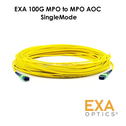 EXA 100G MPO(MTP)-MPO 싱글모드(9/125um) 광점퍼코드 -데이터센터,크라우드센터,코로게이션,SAN,스토리지 ...