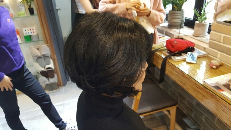 상고컷 상고펌 50대에맞는헤어스타일 여자머리스타일 티나헤어디자인 원장한수진 네이버 블로그