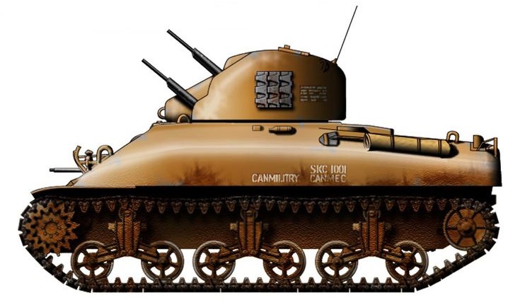 잊혀진 대공 전차 - 스킹크(Skink AA Ttank) : 네이버 블로그