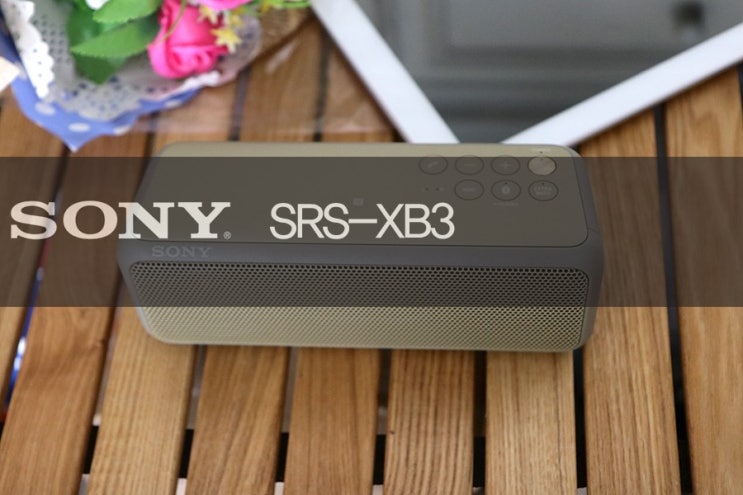 블루투스 스피커 추천 SONY SRS-XB3 아이유 스피커 : 네이버 블로그
