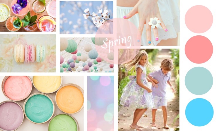 봄 무드보드 :: spring mood board : 네이버 블로그