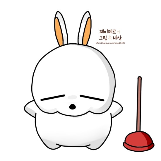 그리기 쉬운 만화 캐릭터 엽기토끼 마시마로 손그림 강좌 네이버 블로그