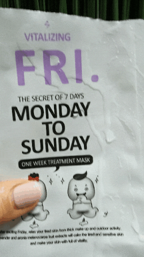 #리스킨마스크팩 Monday to Sunday one week treatment : 네이버 블로그