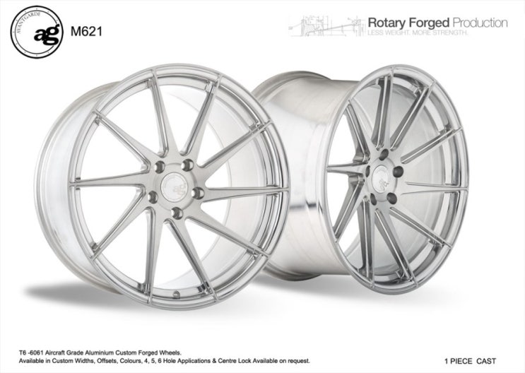 국내최초 미국 AG사 플로포밍(ROTARY FORGED) 초경량 M621 19.20인치 브러쉬드 컬러 : 네이버 블로그