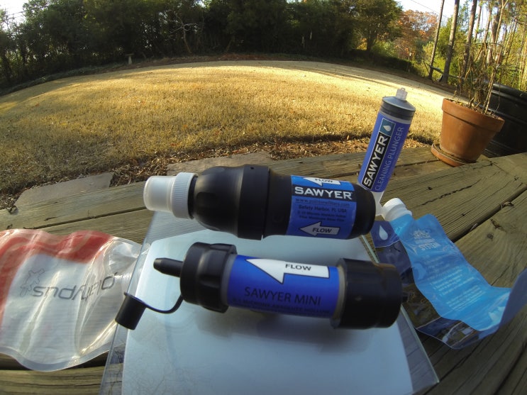 소이어 스퀴즈 vs 미니 비교 데이터 공유 (Sawyer Squeeze Mini: A comparison with the ...