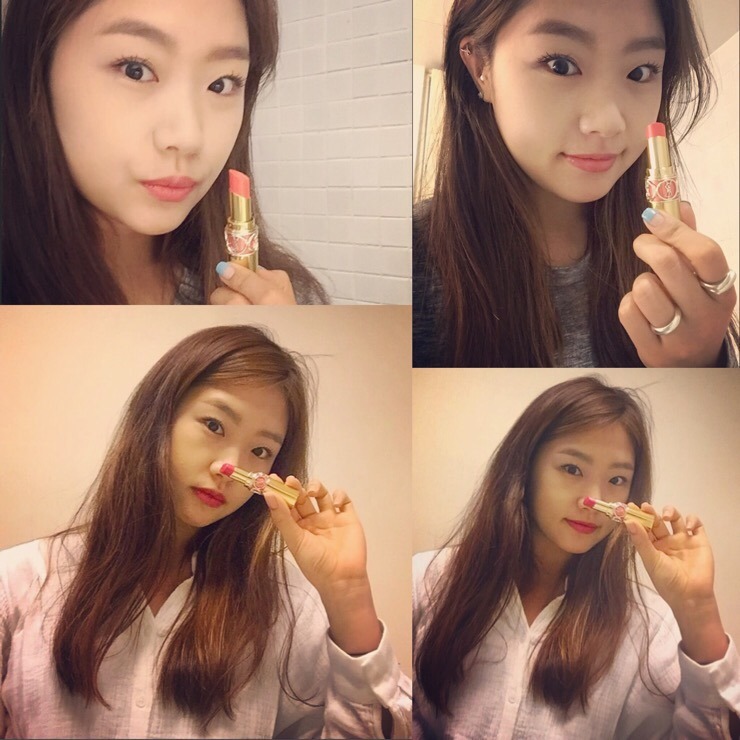 입생로랑 루쥬 볼립떼 샤인14호 6호 후기 박수진립스틱오렌지립스틱핑크립스틱추천데일리립스틱 네이버 블로그