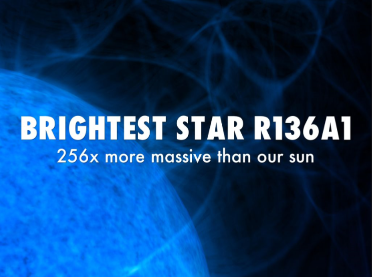 우주에서 가장 밝은 별 :: R136a1 : 네이버 블로그