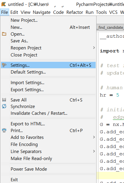 파이샴/PyCharm 폰트/글자크기/font 변경하기 : 네이버 블로그
