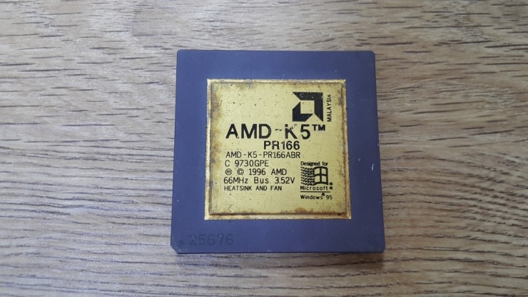 추억의 구형 CPU AMD K5 PR166(실제116) : 네이버 블로그