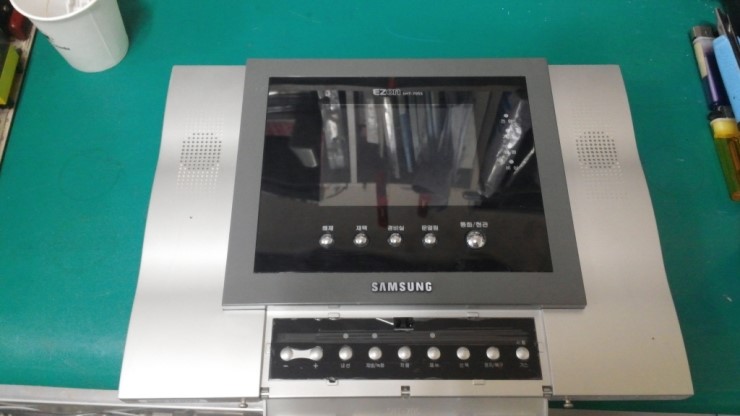 [삼성 천안 아산 인터폰 수리] 삼성 홈 오토메이션 시스템 비디오폰 인터폰 이지온 EZON SHT-705 SHT-705CR 경보음이 울리며 정상적인 동작이 안되는 고장 수리 ...
