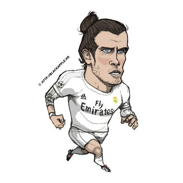 레알 마드리드 가레스 베일 팬아트 : 네이버 블로그