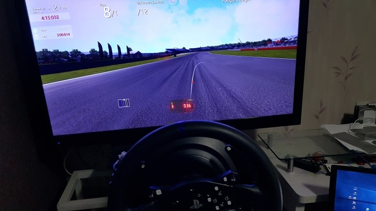 TM1638 HUD through gamedash, simtools: applicable to both Assetto corsa ...