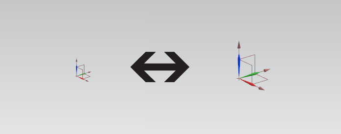 [NX] WCS,Datum CSYS 사이즈 조절 방법 : 네이버 블로그