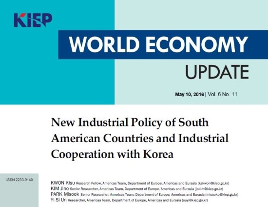 [WEU] New Industrial Policy of South American Countries and Industrial ...