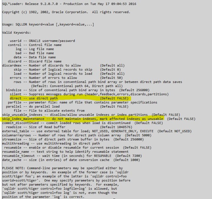 (ORACLE) SQL Loader와 Fragmentation : 네이버 블로그